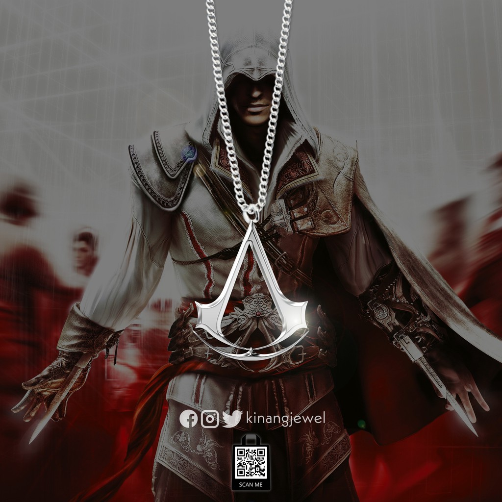 Kinang: "Assassin's Creed" Necklace (Assassins Creed inspired) | Shopee ...