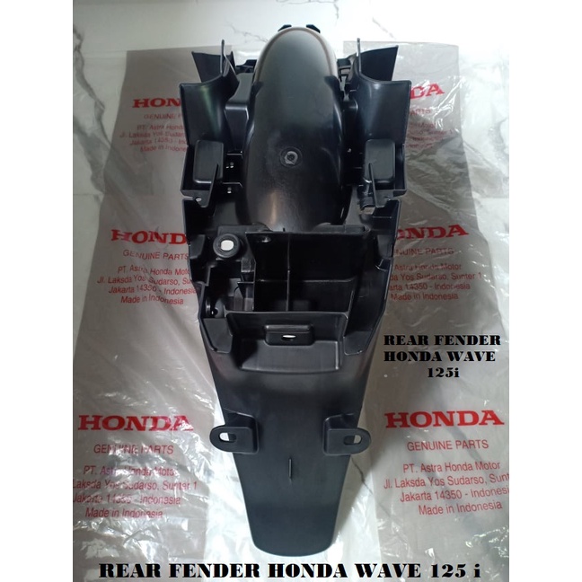 Rear Fender Honda Wave 125i ( Honda Genuine ) | Shopee Philippines