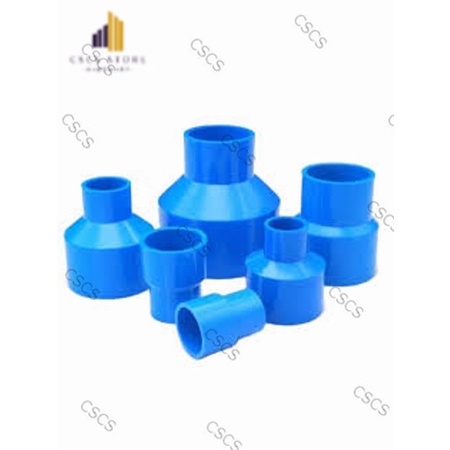 PVC Blue coupling reducer (2X1/2 / 2X3/4 / 2X1 / 2X11/4 / 2X 11/2 ...