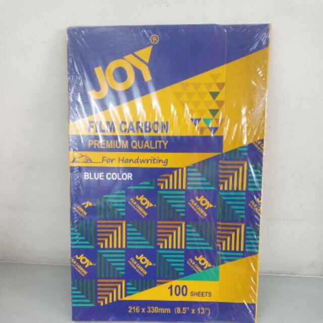 Joy Carbon Paper Long 100’s | Shopee Philippines