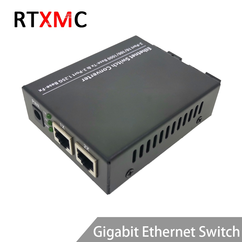 2G2E Port Gigabit Optical Fiber Media Converter Fiber Transceiver ...