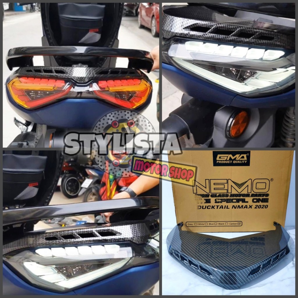Ducktail NMAX 2020 2021 CARBON NEMO ALL NEW NMAX 2020 2021 2022 CARBON ...
