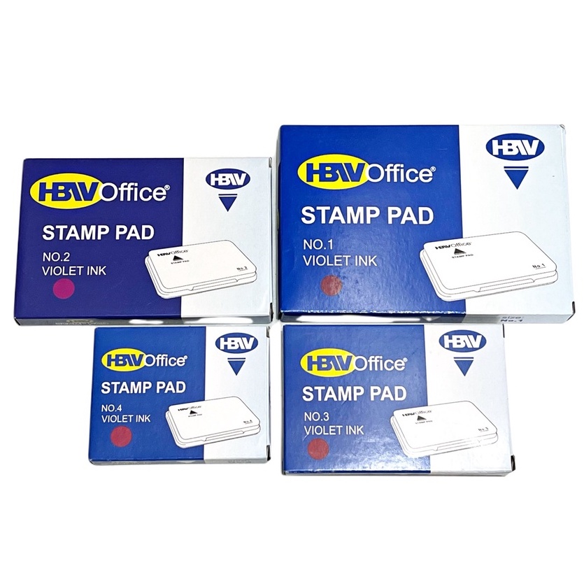 HBW Stamp Pad (Violet Color) - Manila Blog
