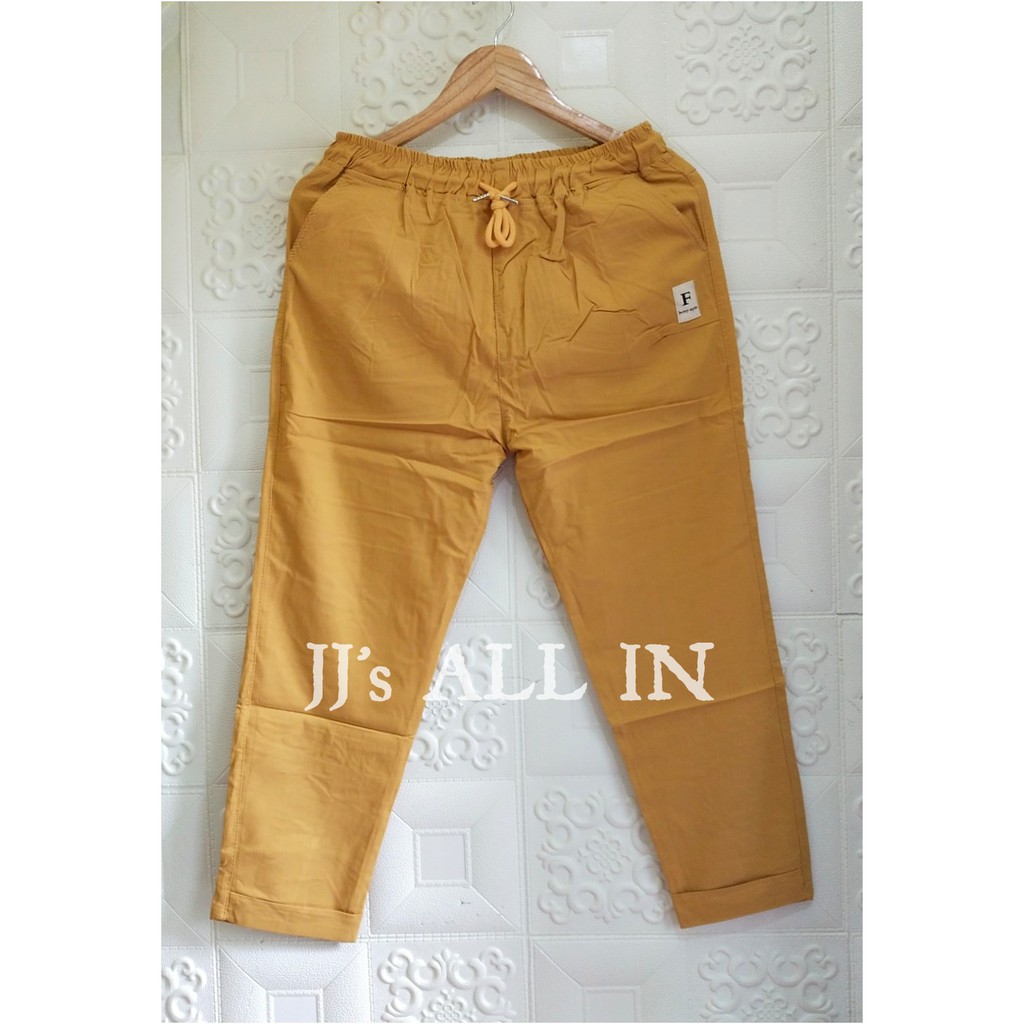 Stretchable Plain Candy Pants (SIZE:S-4XL) | Shopee Philippines