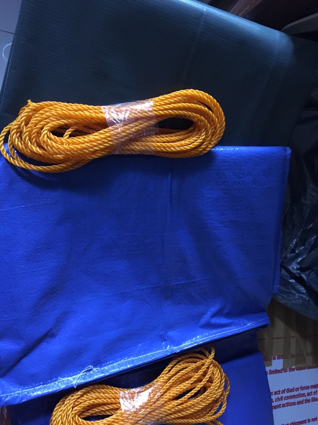 6ft x 8ft SUPER LAMINATED WATERPROOF Sackolin Truck Cover / Trapal ...