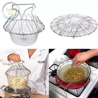 12-in-1 magic kitchen chef Basket Colander | Shopee Philippines