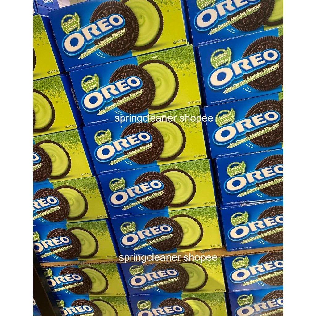 Oreo Ice Cream Matcha Sandwich Cookie Biscuit Box (Limited time only ...