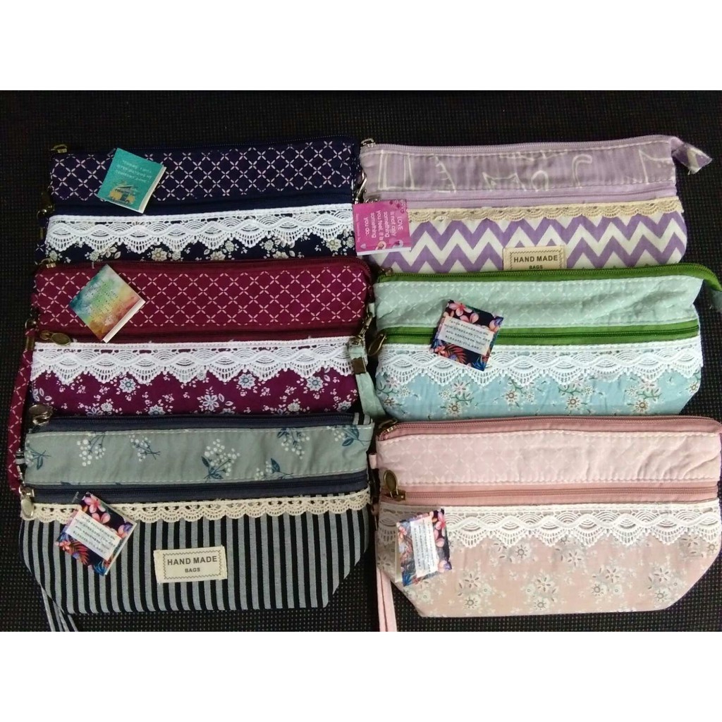 Handmade Pouch (assorted design) | Shopee Philippines