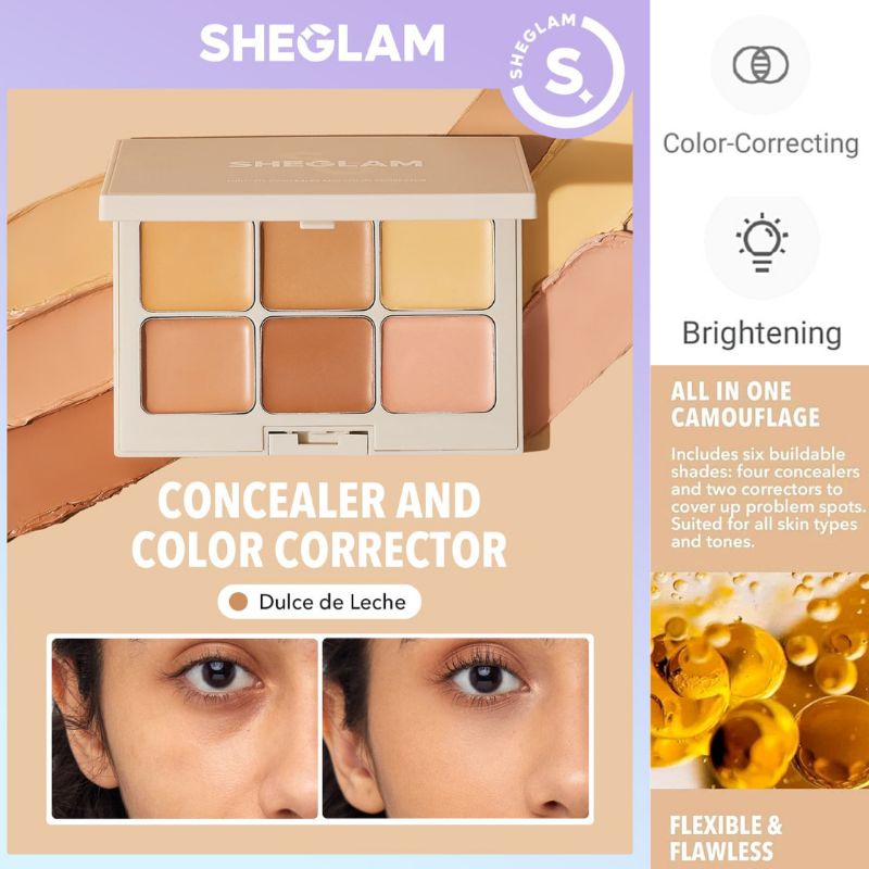 SHEGLAM Multi-Fix Concealer and Color Corrector | Shopee Philippines