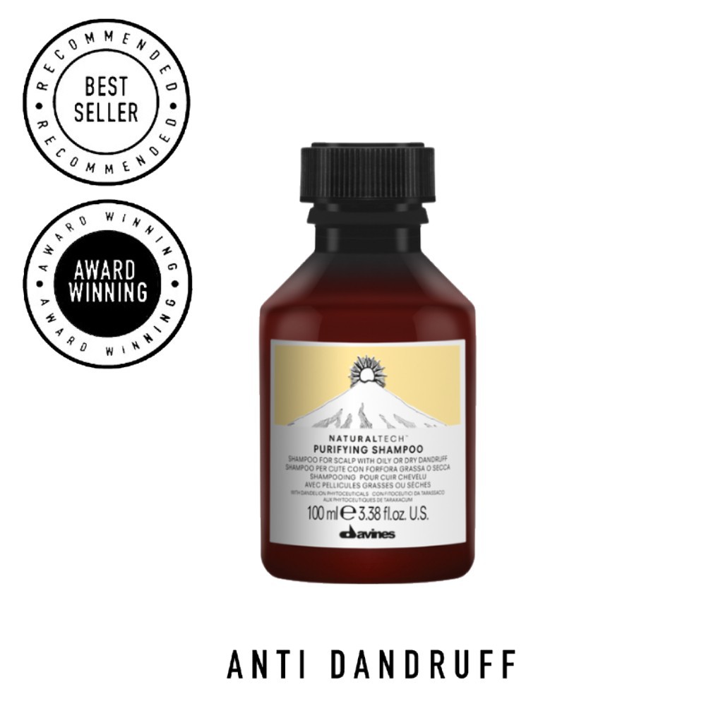 davines Purifying Shampoo For Oily Or Dry Dandruff 100ml | Shopee Philippines