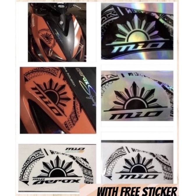 AEROX V1 #FINDURTRIP FRONT DECALS LAMINATED | Shopee Philippines