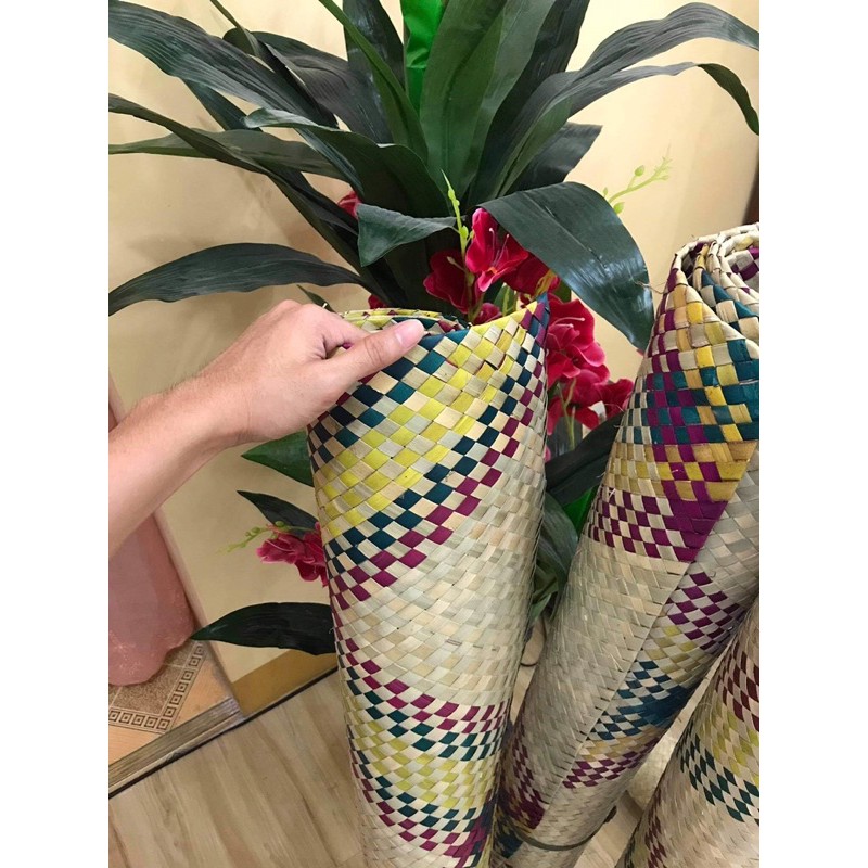 Family size High Quality Native Banig or Handwoven Mat (Bicol) | Shopee ...