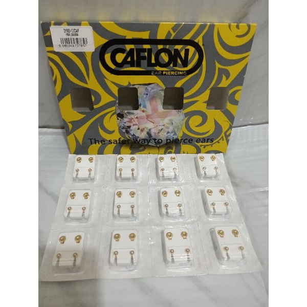 Caflon Ear Piercing ( Earrings)PEARL 12 PCS | Shopee Philippines