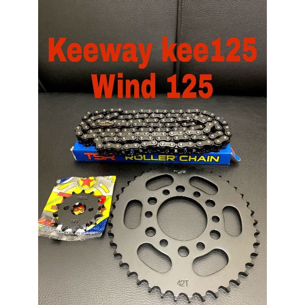 Keeway kee 125 sprocket set HEAVY DUTY | Shopee Philippines