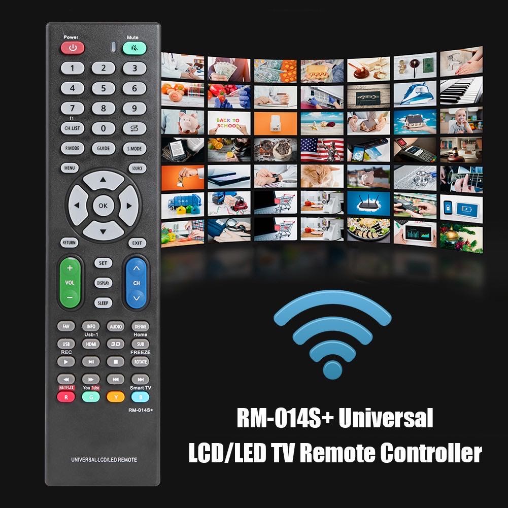 HUAYU RM-014S+ / RM-L1388 Universal Smart TV Remote Control with ...