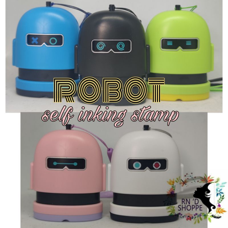 Robot Self Inking Stamp | Shopee Philippines