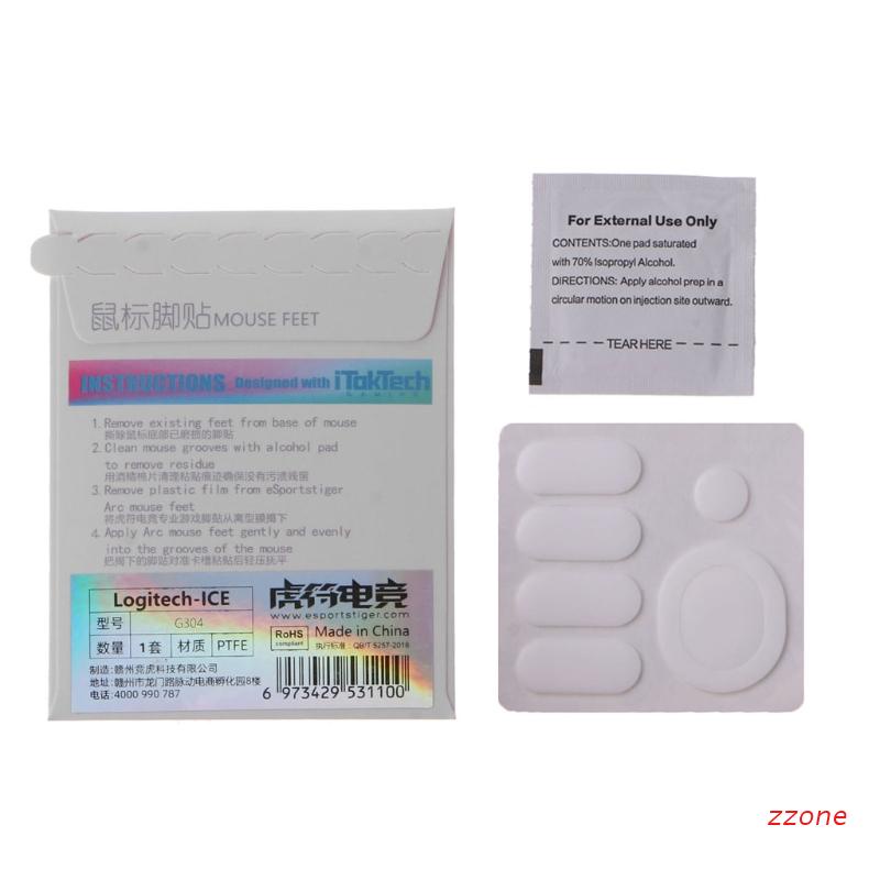 zzz Esports Tiger Gaming ICE Version Mouse Skates Mouse Feet for ...