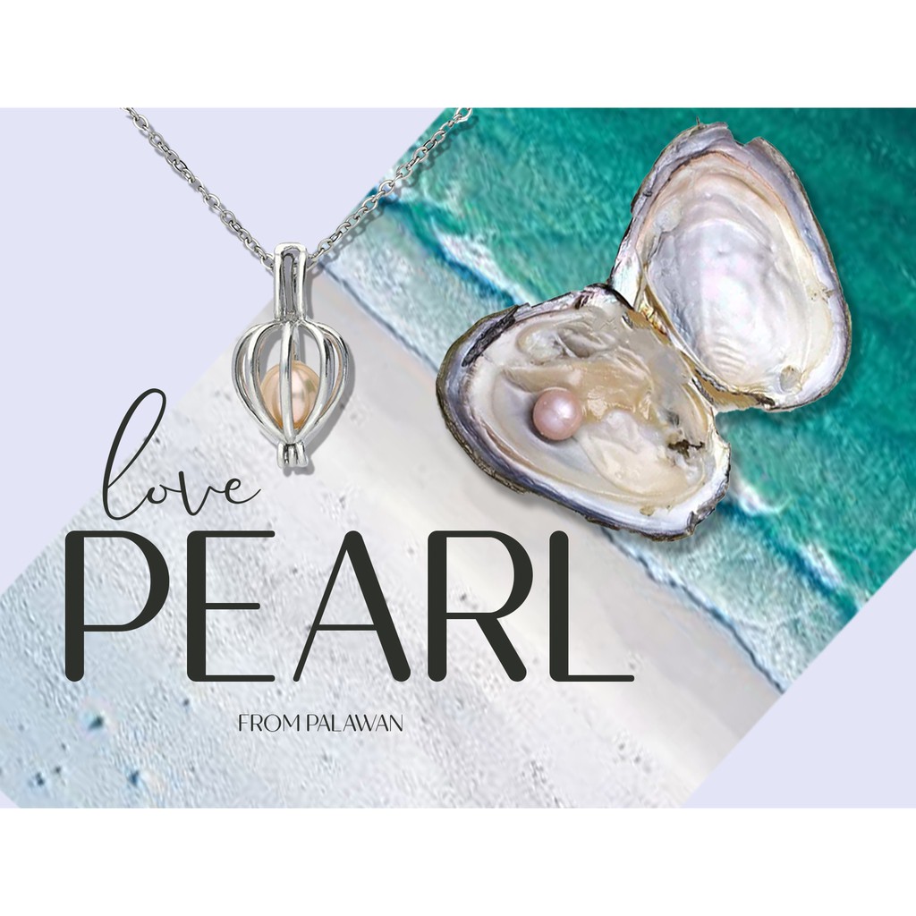 Authentic Love Pearl Necklace from Palawan | Shopee Philippines