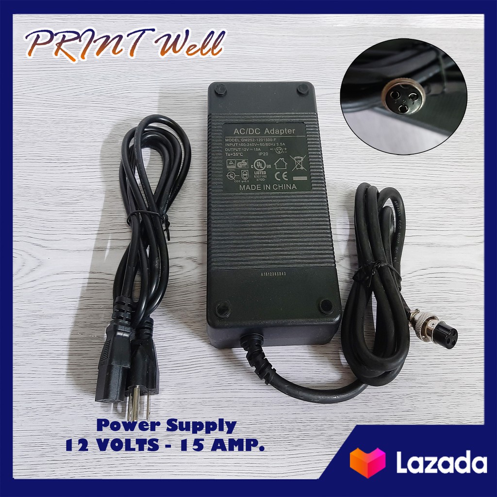 12 volts 5A,10A,15A ampere power supply | Shopee Philippines