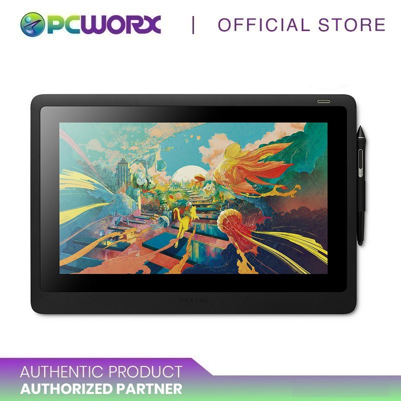 Wacom Pro Pen 2 Cintiq 16" Dtk-1660 Graphic Drawing Display Tablet ...