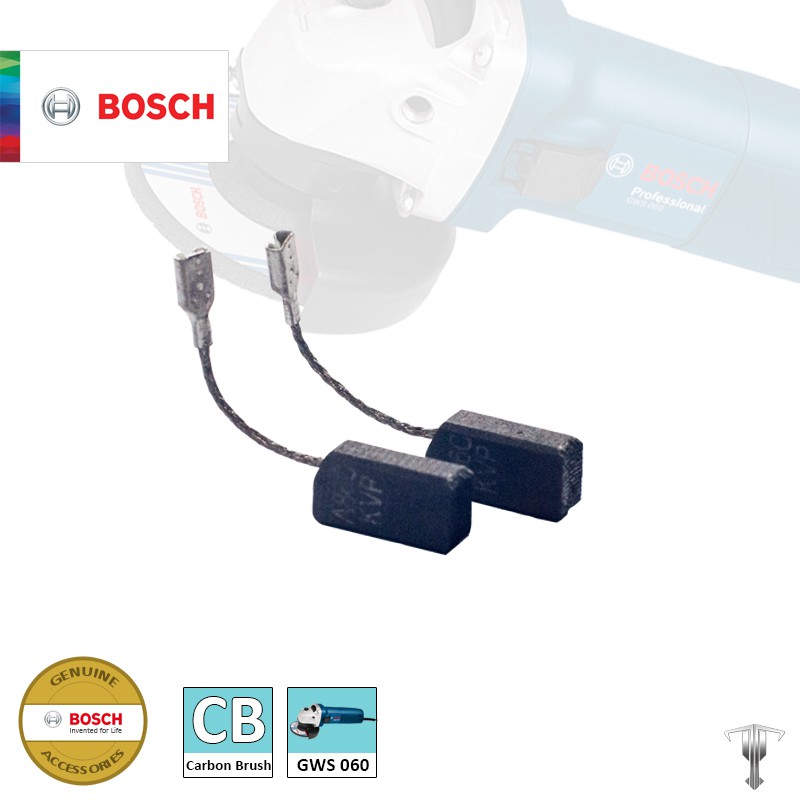 Bosch 1619P07571 Carbon Brush for GWS 060 Angle Grinder | Shopee ...