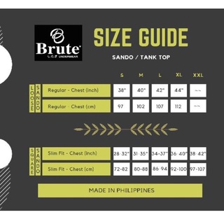 Brute Men's Square Cut Stretch Sando - Black or White | Shopee Philippines