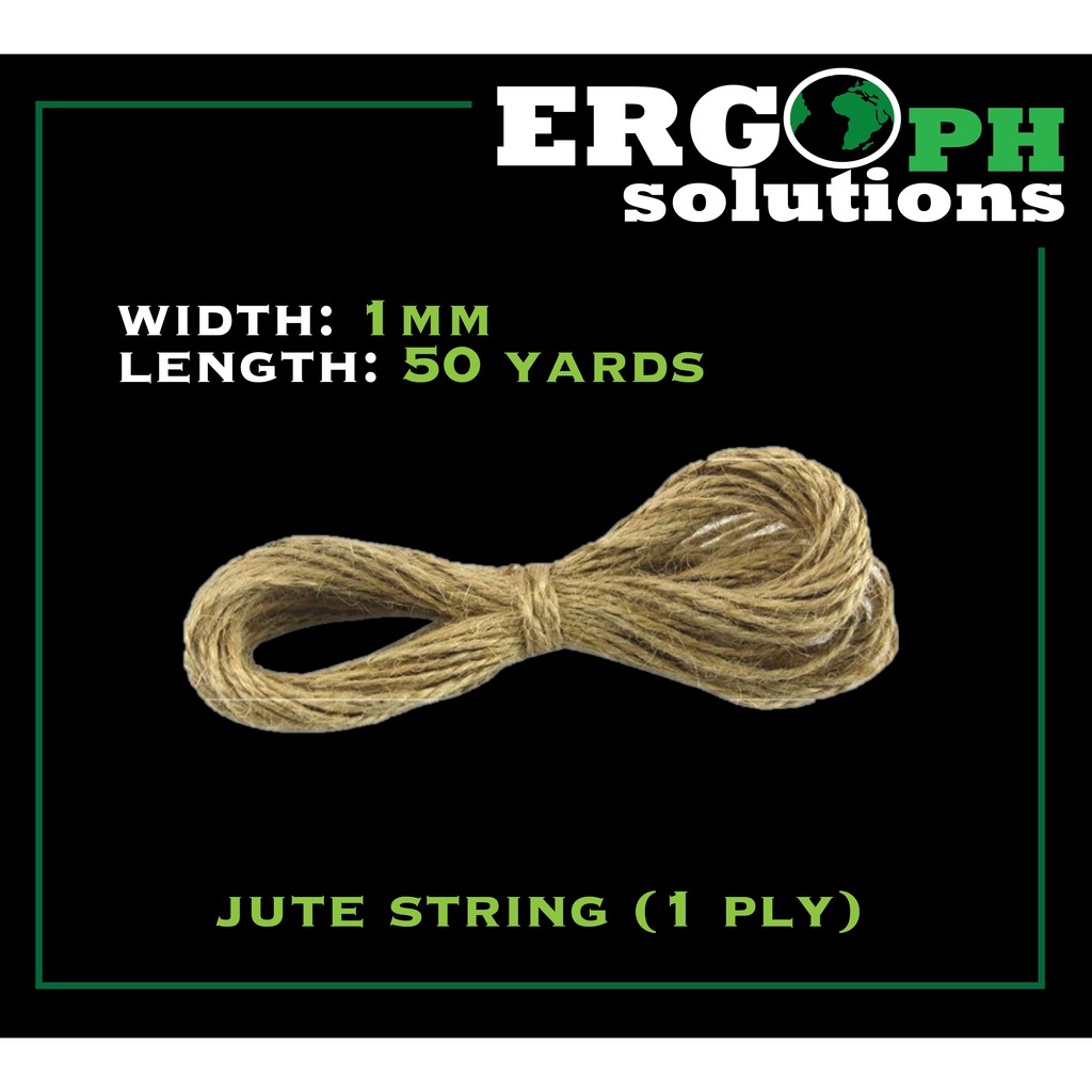 1 ply Jute String (50 yards) | Shopee Philippines