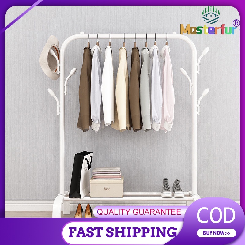 Floor-standing Drying Rack Bedroom Clothes Hanger Floor Drying Rack ...