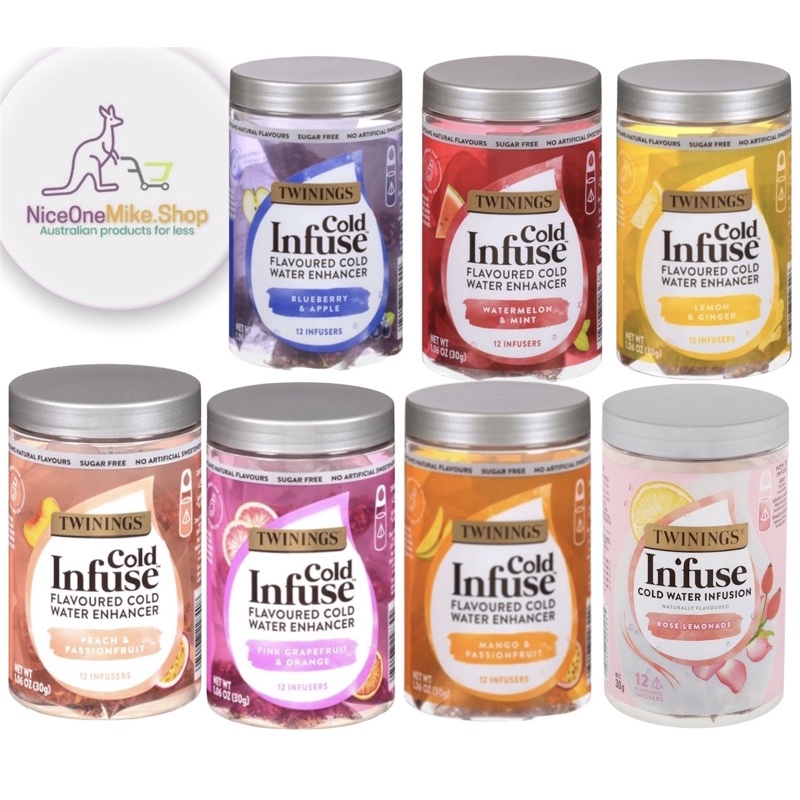 Twinings Cold Infuse 12s Available 9 Refreshing Flavors | Shopee ...