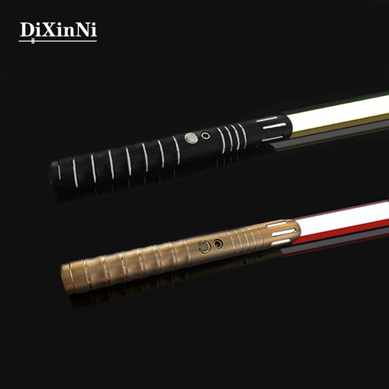 RGB Lightsaber Laser Sword Toy Metal Handle Heavy Dueling SoundFonts ...