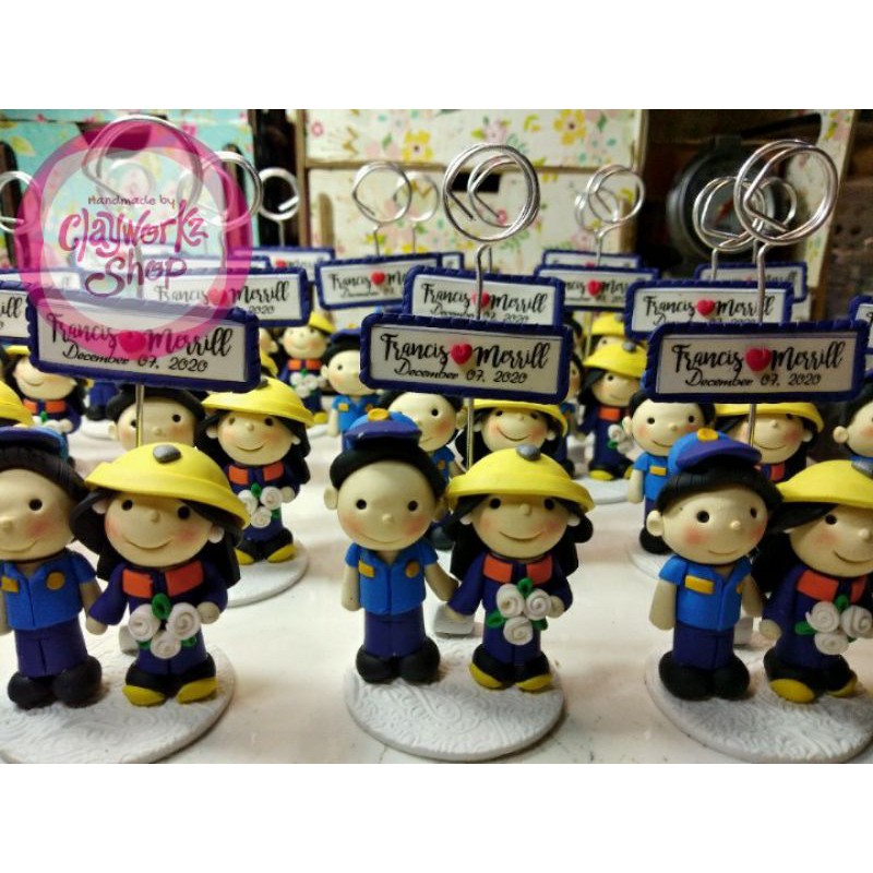 Wedding PNP Groom & BFP Bride mini Photo holders Souvenirs Give aways ...