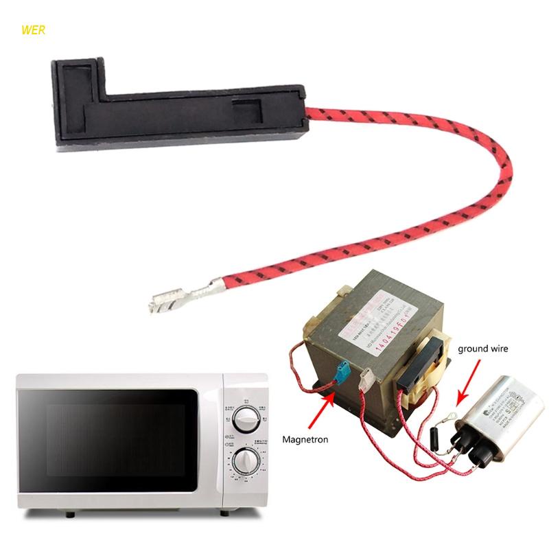 WER Cable With Fuse For Microwave Oven Spare Parts High Voltage 5KV 0 ...