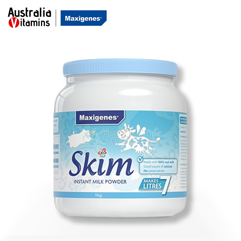 Maxigenes Milk Powder Skim 1 KG | Shopee Philippines