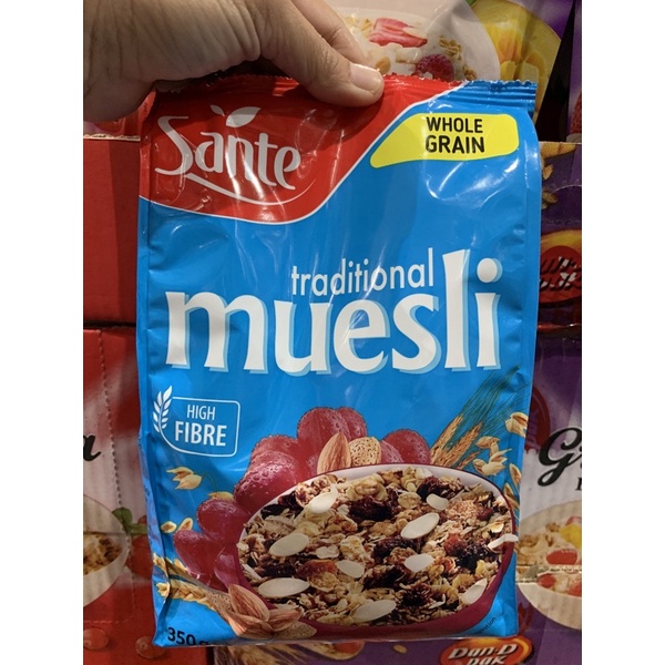 Sante Muesli Wholegrain Traditional 350g | Shopee Philippines