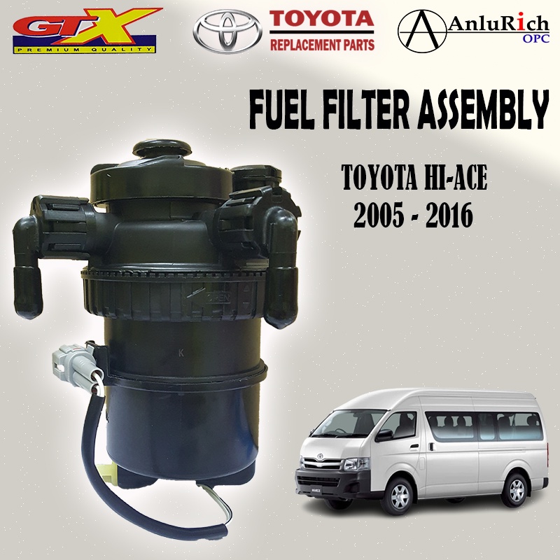 GTX Fuel Filter Assembly for Toyota Hiace 2005-2016 23300-30201 ...