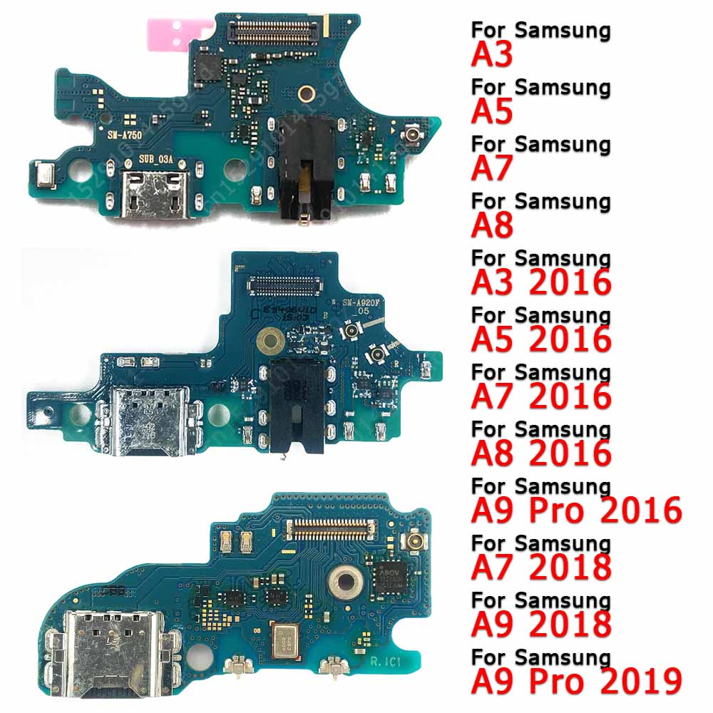 Usb Connector Charging Port For Samsung Galaxy A3 A5 2016 A7 2018 A8 A9 ...