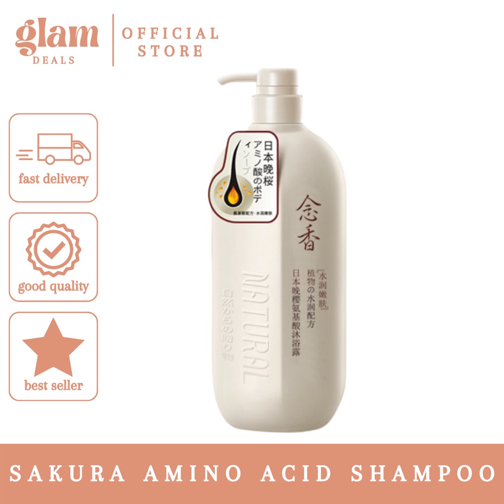 Okanen Sakura shampoo body wash conditioner, Japan Hair Grower Anti ...