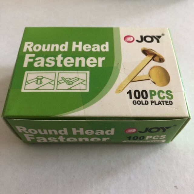 Round Head Fastener 3/4”/1" 100pcs per box | Shopee Philippines