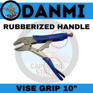 Capulong Street Danmi Vise Grip Rubber 10 Inches CR-V With Rubberized ...