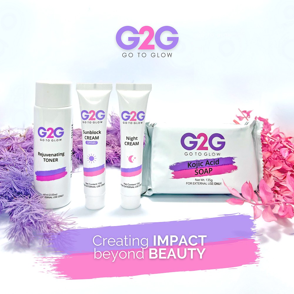 Glow Rejuvenating Set (G2G - Go to Glow ) | Shopee Philippines