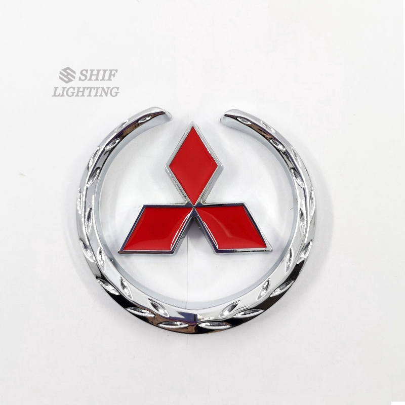 1 x Metal MITSUBISHI Logo Car Auto Rear Trunk Lid Decorative Emblem ...