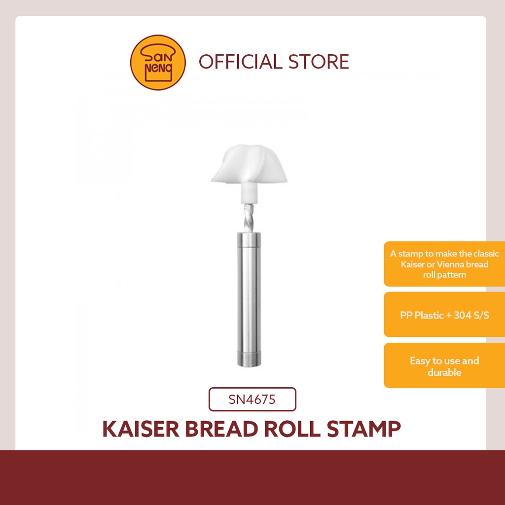 Sanneng Kaiser Bread Roll Stamp (SN4675) | Shopee Philippines