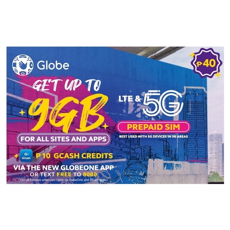 Globe Sim Card Sealed Fresh Brand new And Long Expiry Date Shopee
