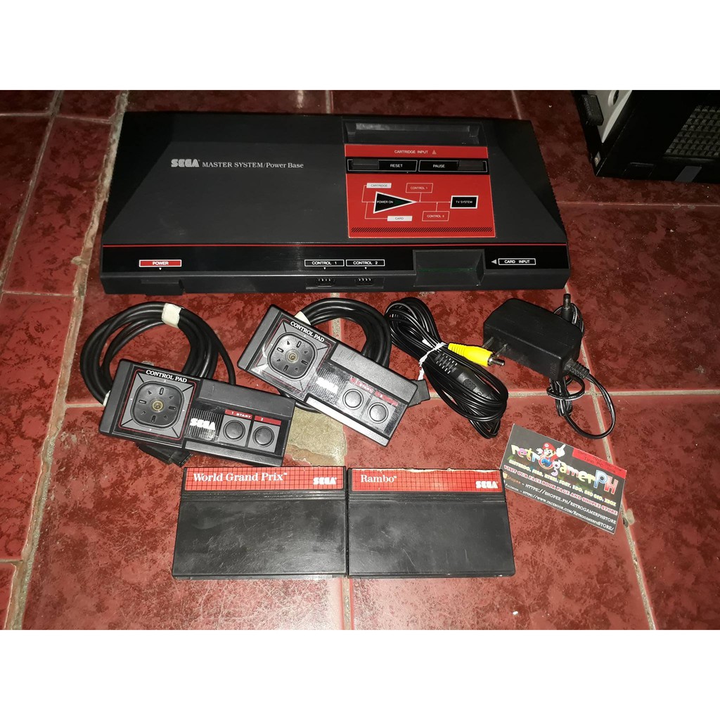 Sega Master System (SMS) Console Bundle | Shopee Philippines