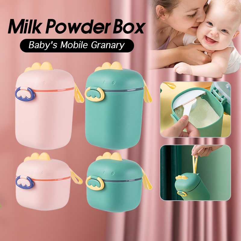 Baby Milk Powder Box Cute Milk Powder Container Airtight Travel Milk ...