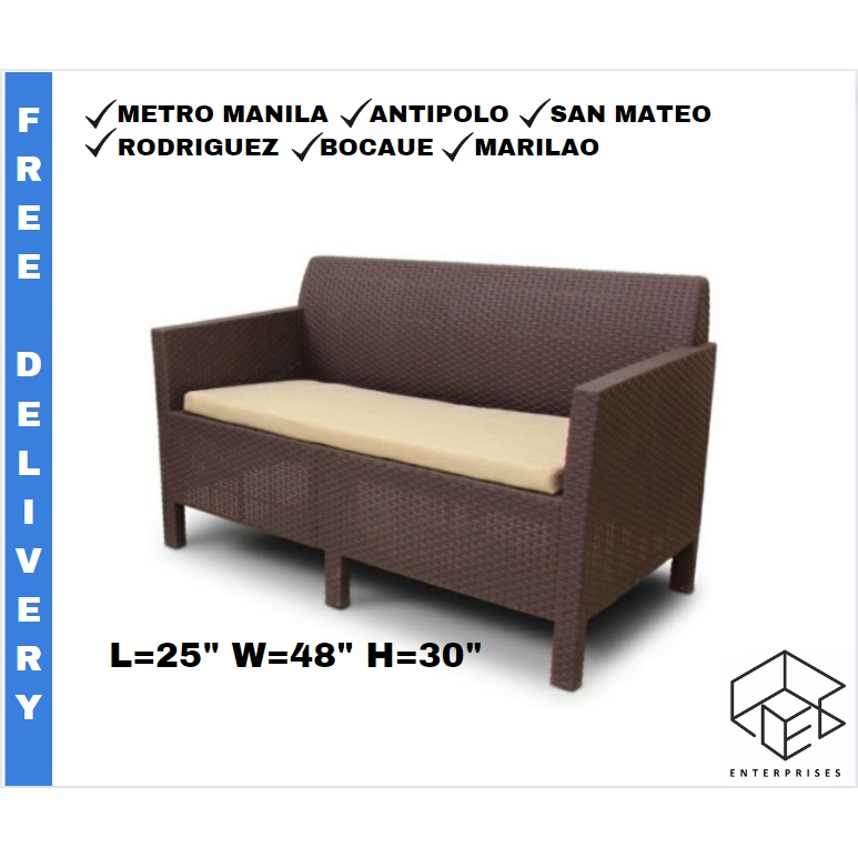 JOLLY VINTAGE SOFA ( 2 Seater) | Shopee Philippines