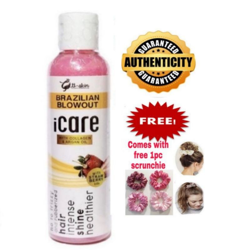 ICare Brazilian Blowout 100ml AUTHENTIC WITH FREE GIFT | Shopee Philippines