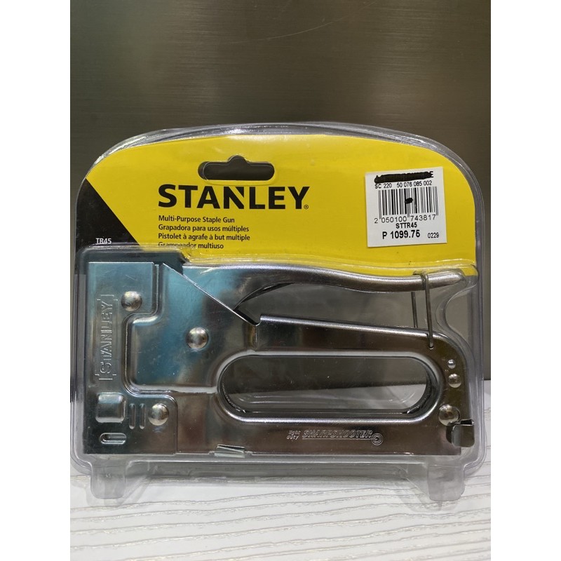 Original Stanley TR45 Light Duty Staple Gun | Shopee Philippines