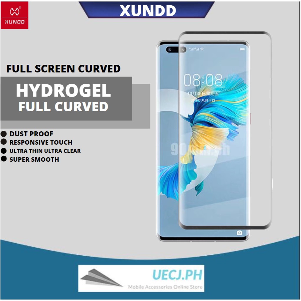 HUAWEI P50 PRO P40 PRO MATE 40 PRO / 30 PRO MATE 50 PRO XUNDD Ceramic FULL Curved Screen ...