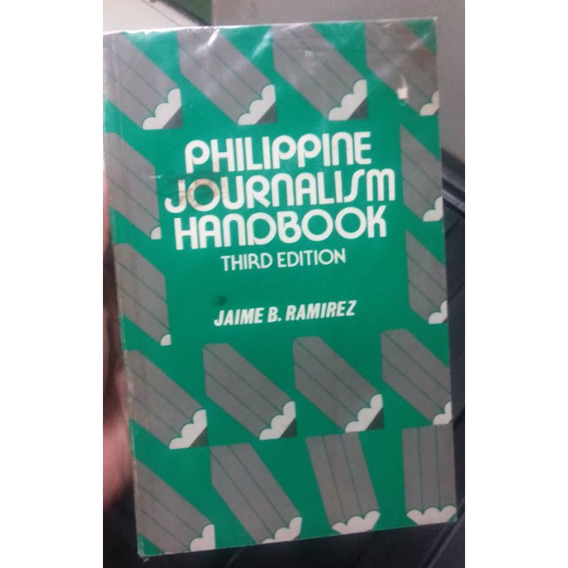 PHILIPPINE JOURNALISM HANDBOOK BY RAMIREZ | Shopee Philippines